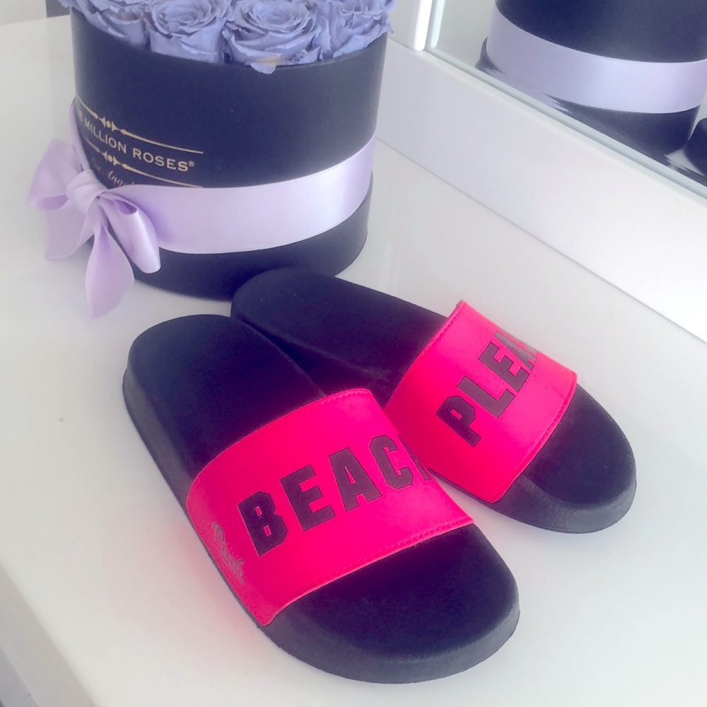 Victoria’s Secret Pink Beach Please Logo Slides Pool … - Gem